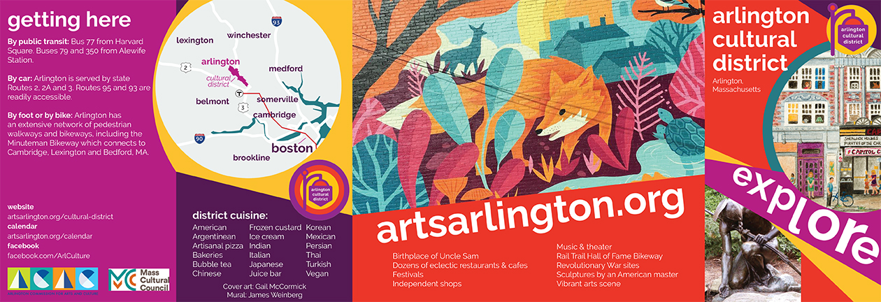Arts Arlington Arlington Cultural District Produces “Explore” Brochure
